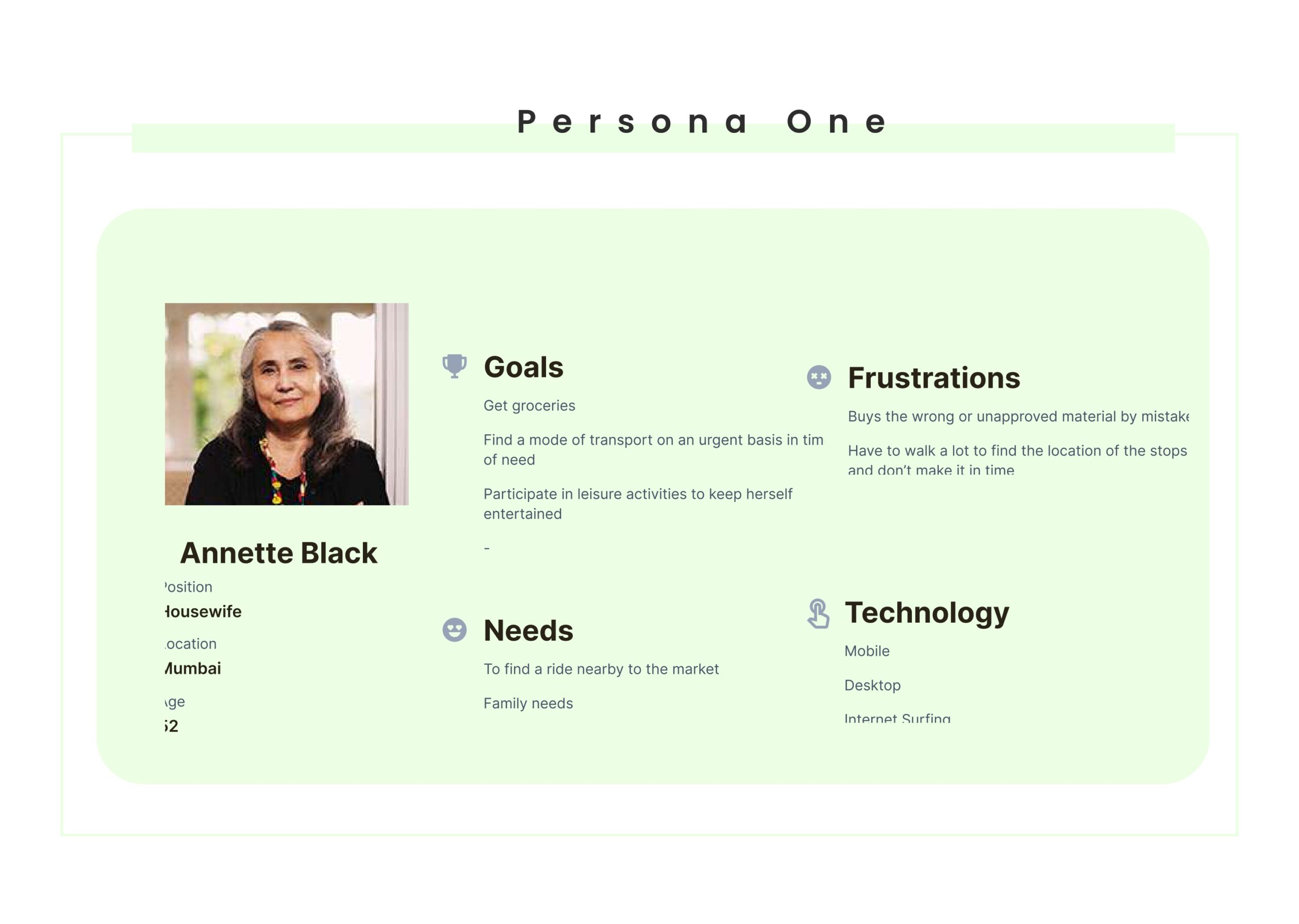 Session 2 – Stakeholder Persona – Innovascape